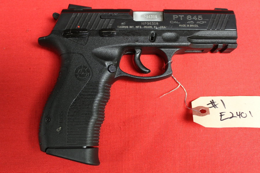 Taurus Pt845 13 Round .45 Acp For Sale at GunAuction.com - 14717829