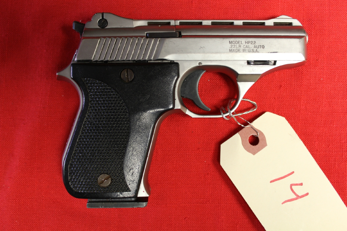 Phoenix Arms Model Hp22 Nickel .22 Lr For Sale at GunAuction.com - 14869792