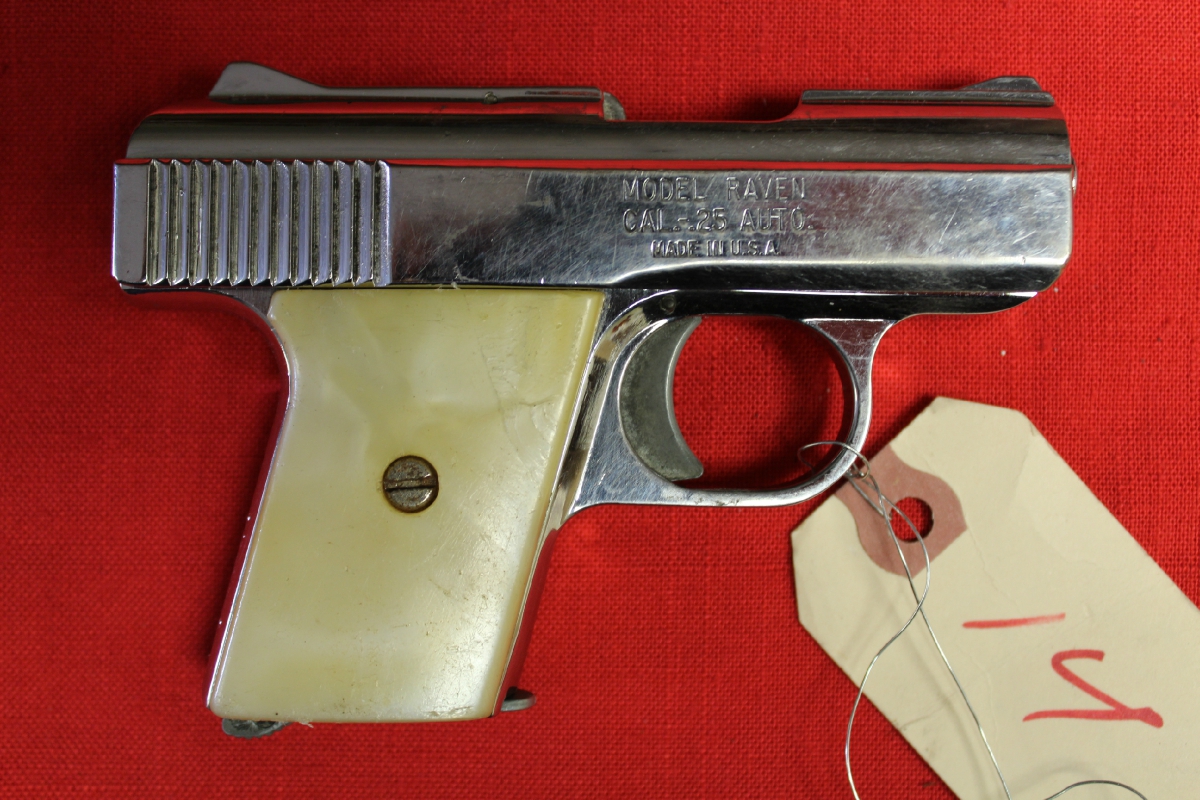 Phoenix Arms Raven Chrome .25 Acp For Sale at GunAuction.com - 14869813
