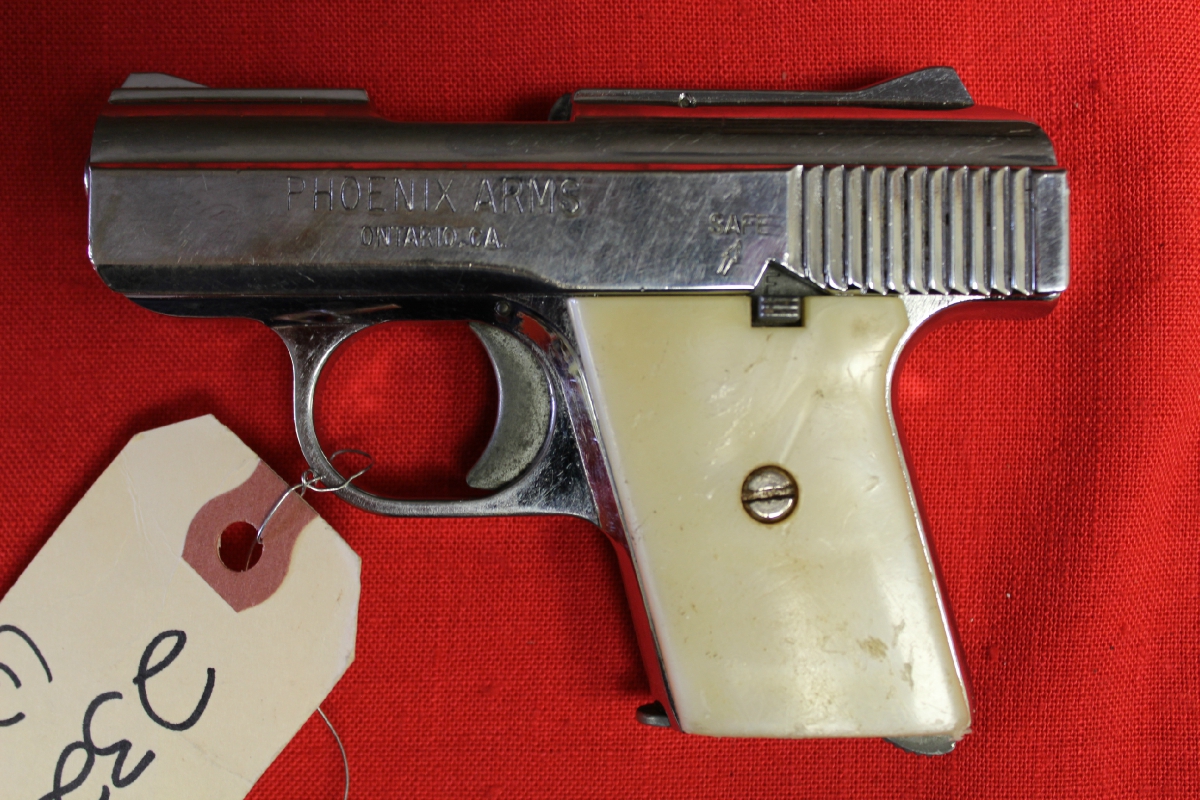 Phoenix Arms Raven Chrome .25 Acp For Sale at GunAuction.com - 14869813