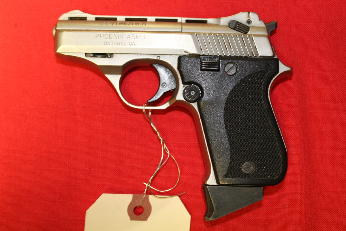 Phoenix Arms Hp22 Nickel .22 Lr For Sale at GunAuction.com - 14877750