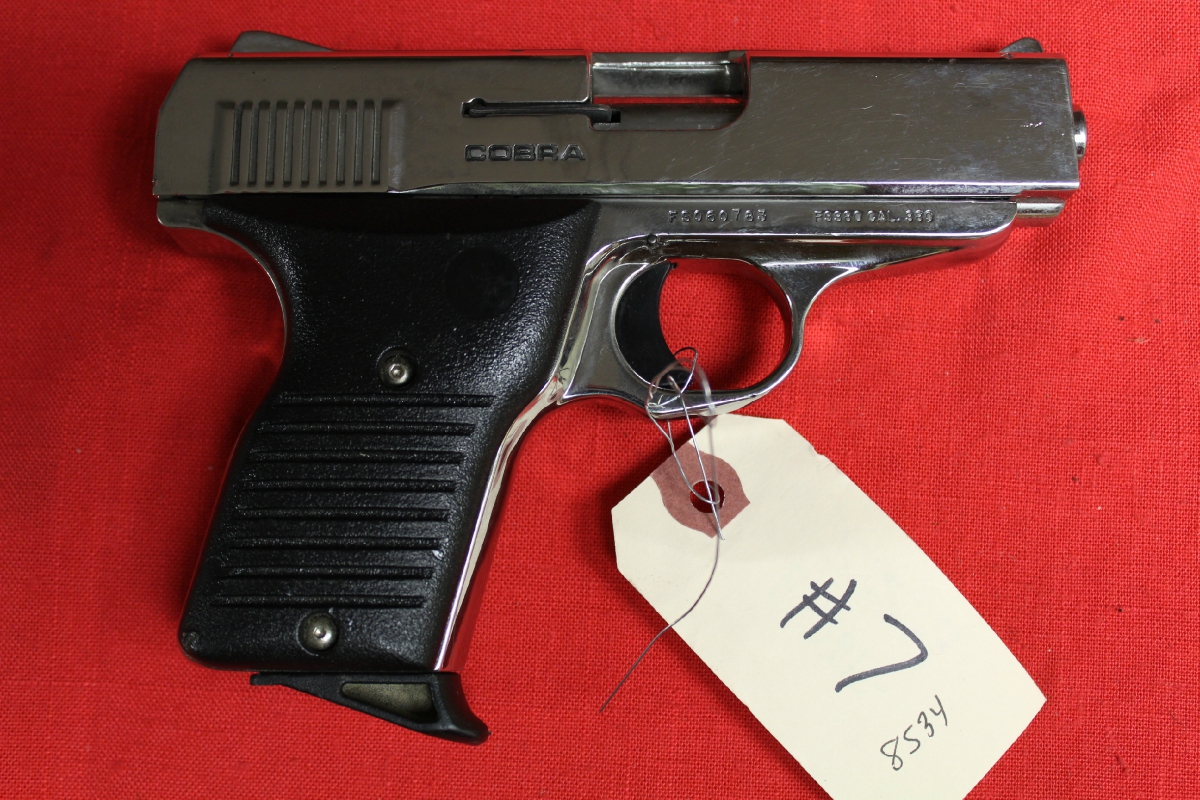 Cobra Model Fs380 Chrome .380 Acp For Sale at GunAuction.com - 14880014