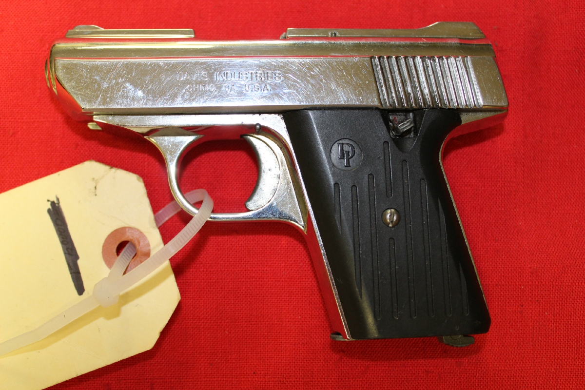Davis P380 Chrome .380 Acp For Sale at GunAuction.com - 14881979