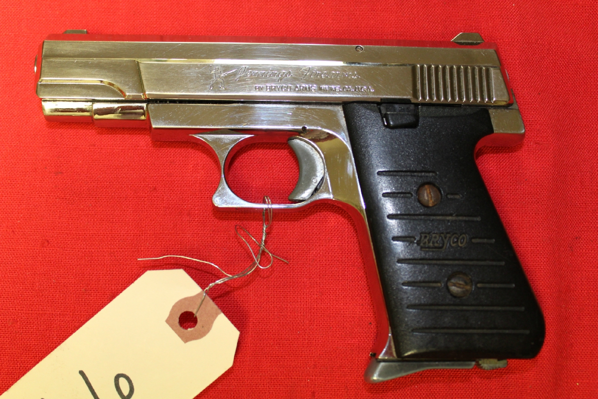 Jennings Model 48 Chrome .380 Acp For Sale at GunAuction.com - 14881983