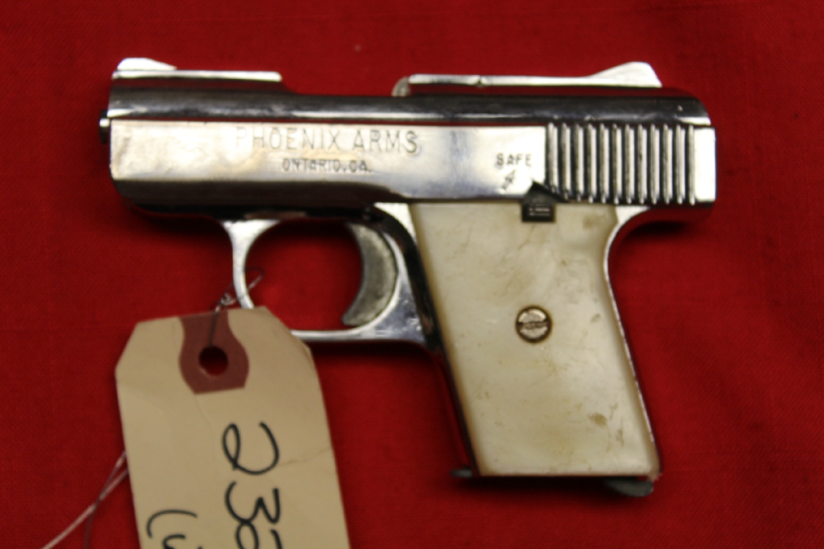 Phoenix Arms Raven Chrome .25 Acp For Sale at GunAuction.com - 14885475
