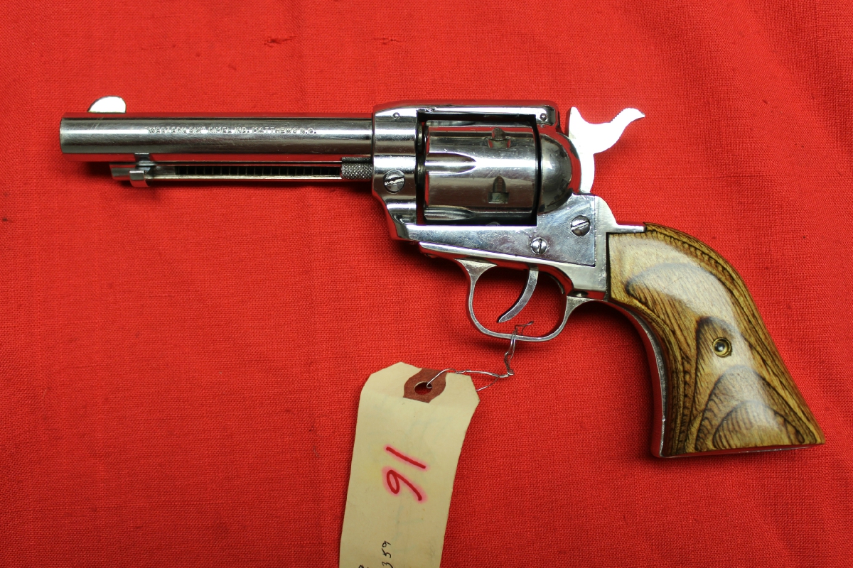 Kimel Western Six Nickel For Parts Or Repair .22 Lr For Sale at ...