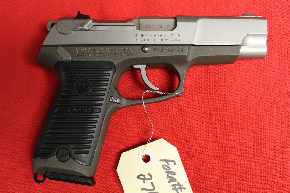 Ruger Model P91dc Stainless .40 S&W For Sale at GunAuction.com - 14915254