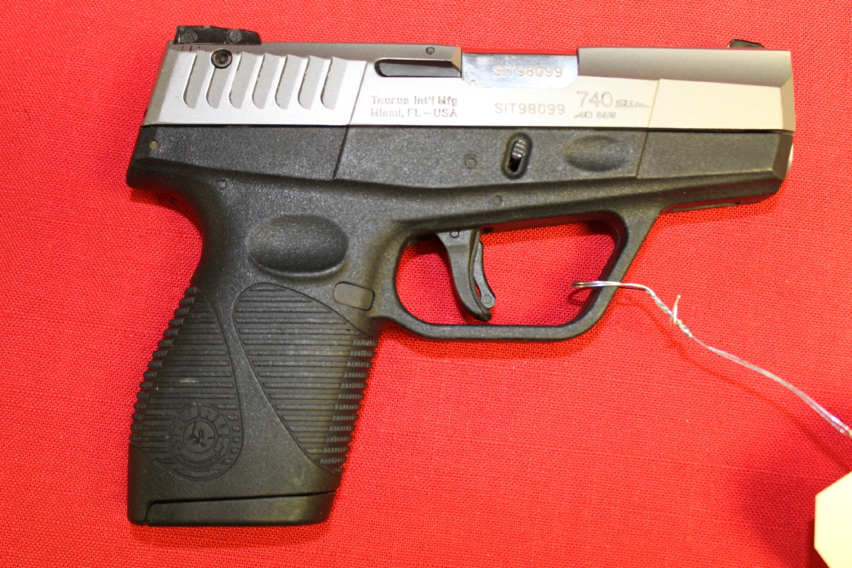 Taurus 740 Slim Stainless .40 S&W For Sale at GunAuction.com - 14915271