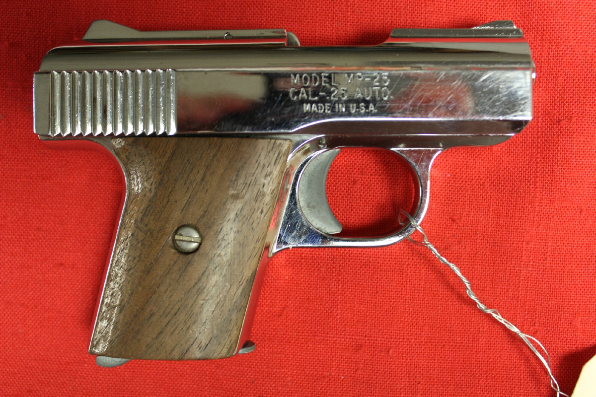 Raven Mp-25 Chrome .25 Acp For Sale at GunAuction.com - 15069340