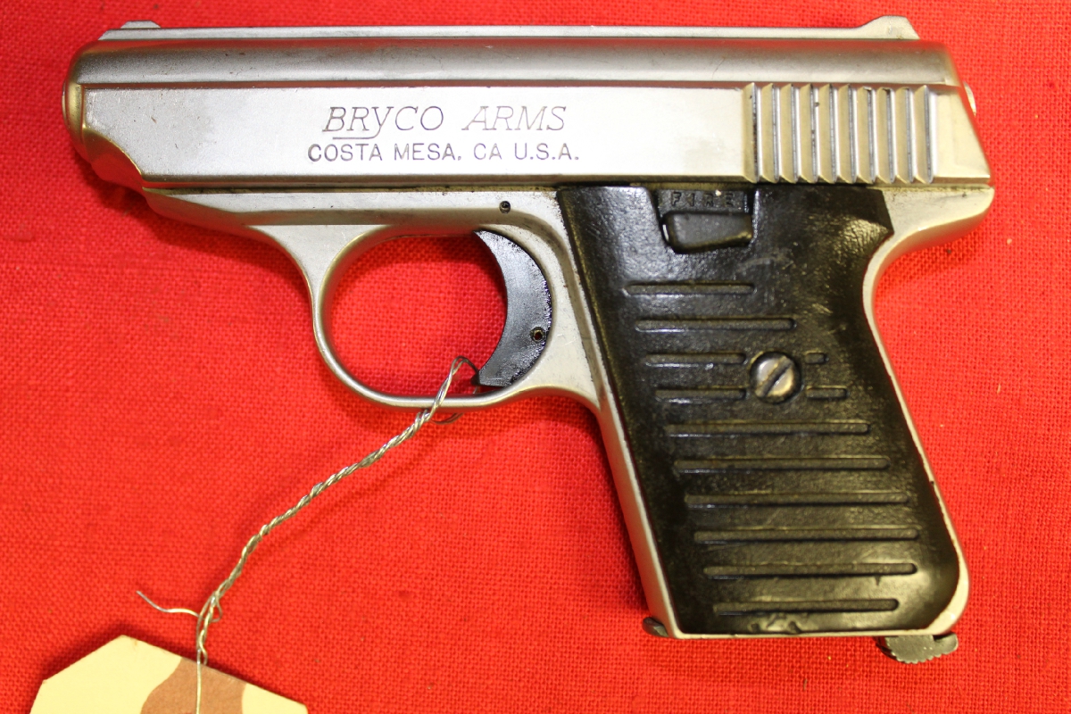 Bryco 25 Satin Nickel .25 Acp For Sale at GunAuction.com - 15072245