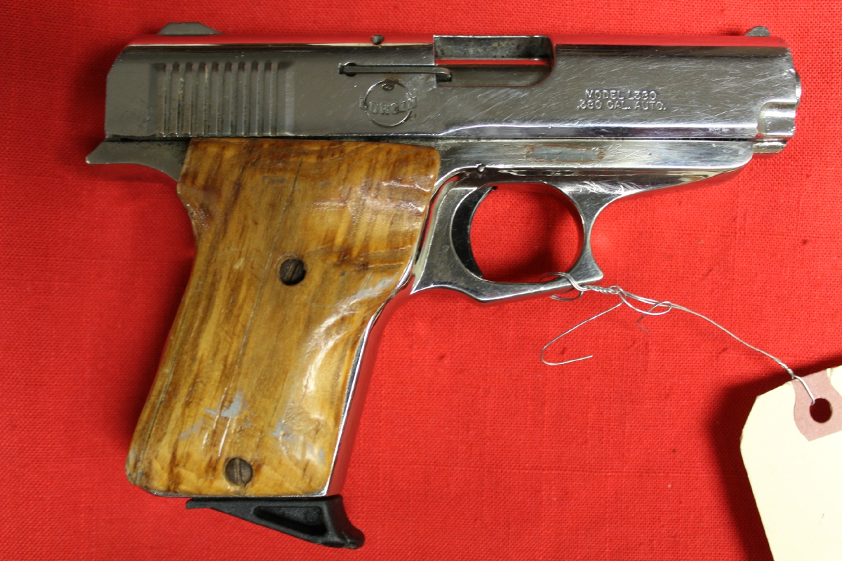 Lorcin L380 Chrome Custom Grips .380 Acp For Sale at GunAuction.com ...