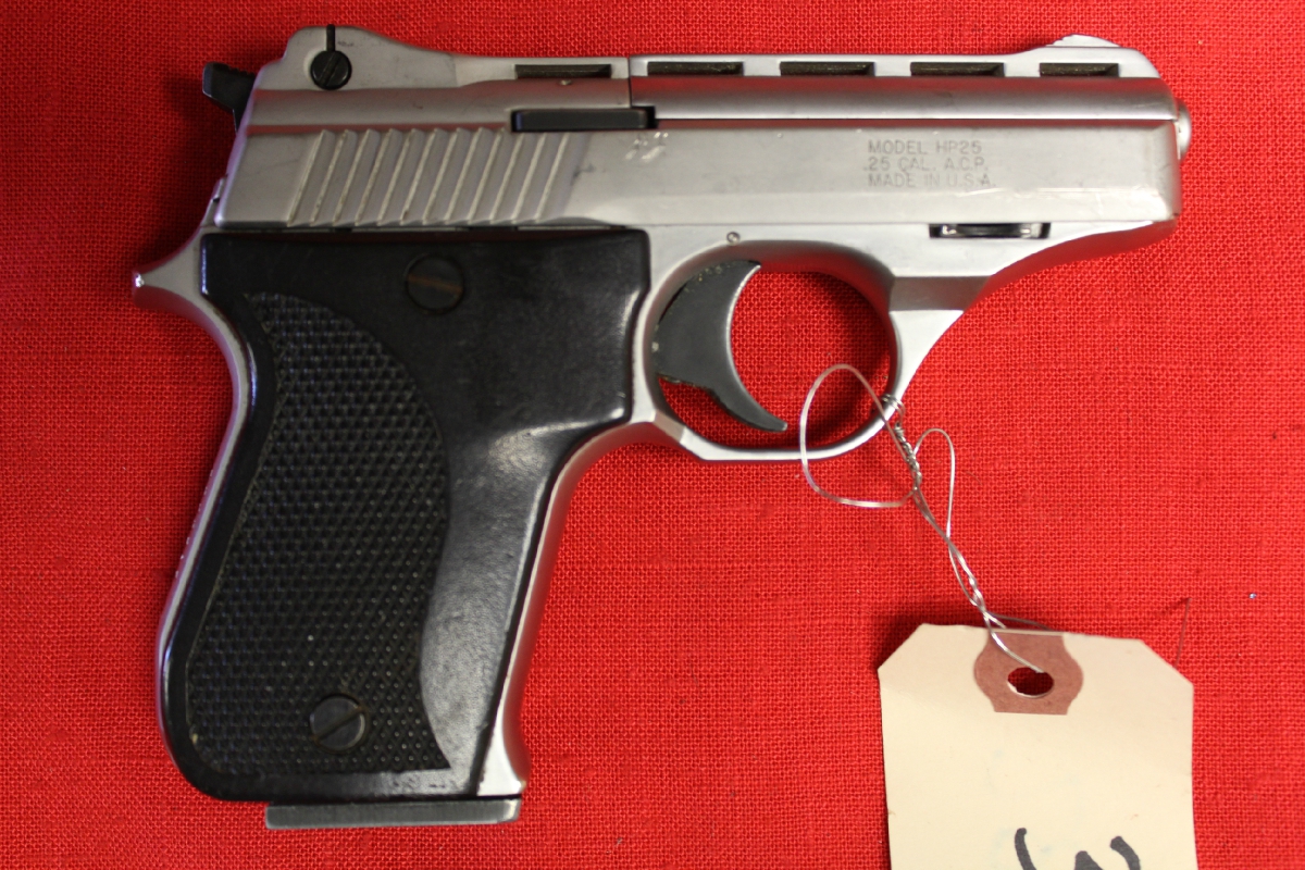 Phoenix Arms Hp25 Satin Nickel .25 Acp For Sale at GunAuction.com ...