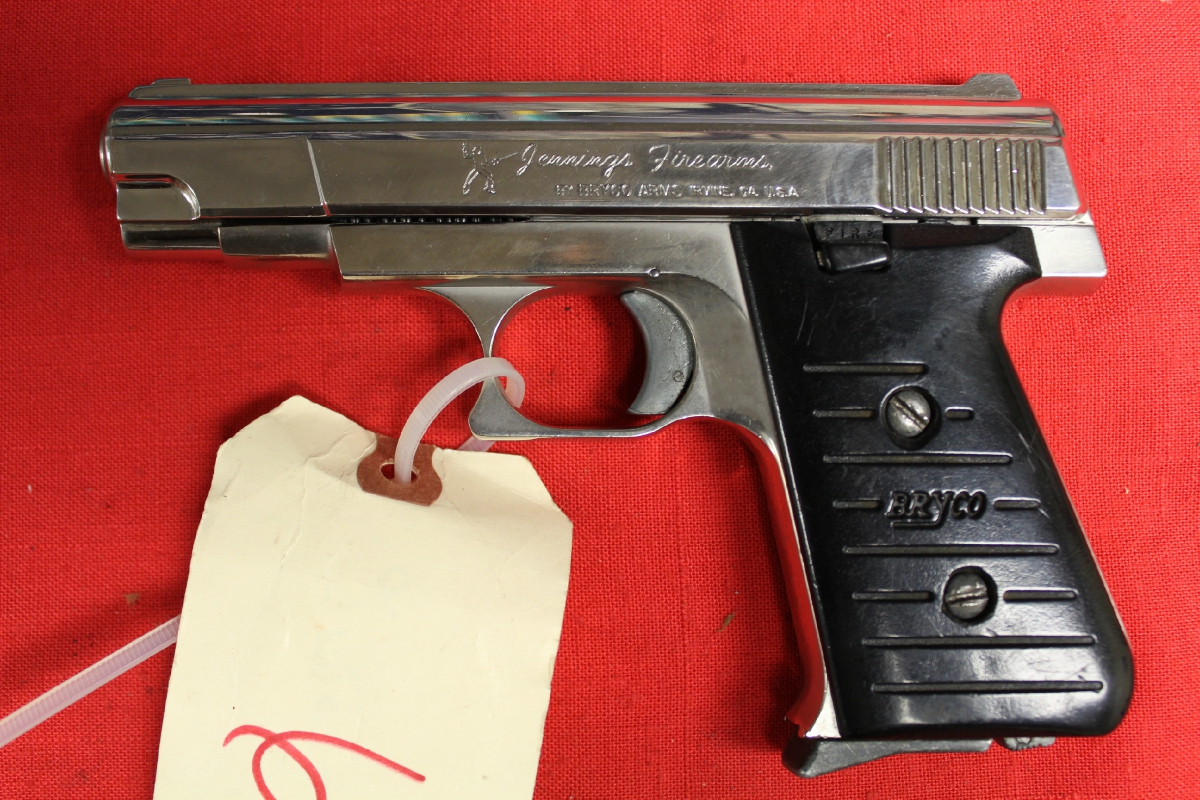 Jennings Model 48 Chrome .380 Acp For Sale at GunAuction.com - 15294572
