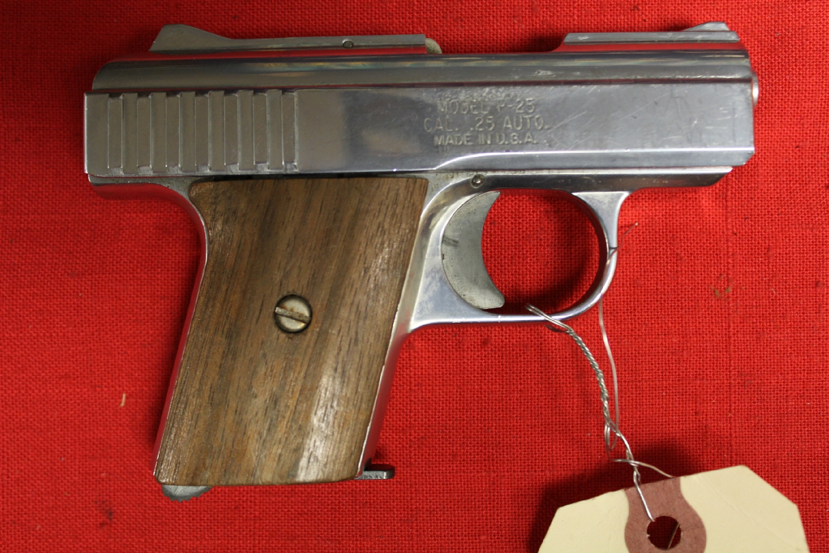 Raven P-25 Chrome .25 Acp For Sale at GunAuction.com - 15294701