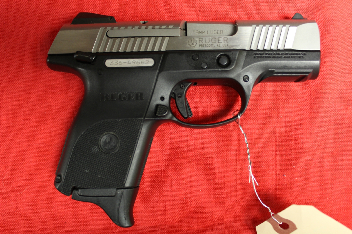 Ruger Sr9c Stainless 9mm Luger For Sale at GunAuction.com - 15339984