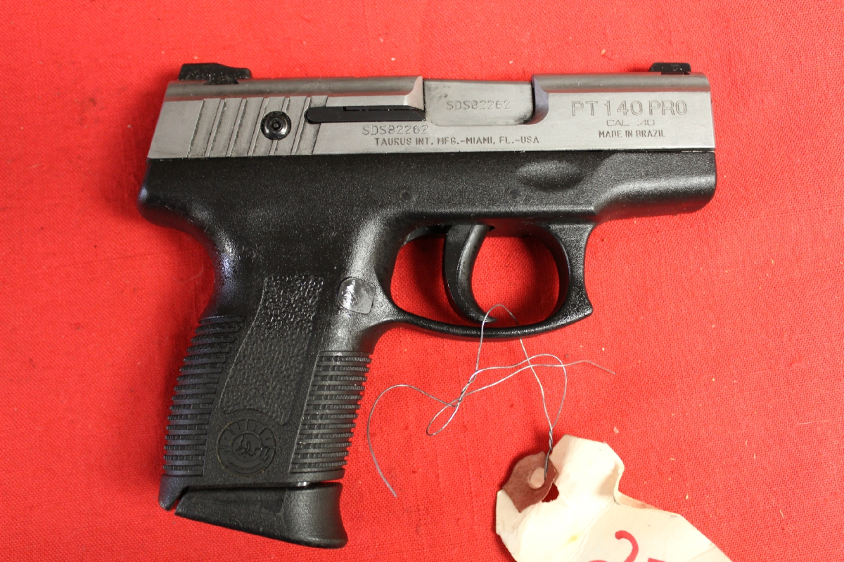 Taurus Pt140 Pro Stainless .40 S&W For Sale at GunAuction.com - 16330772