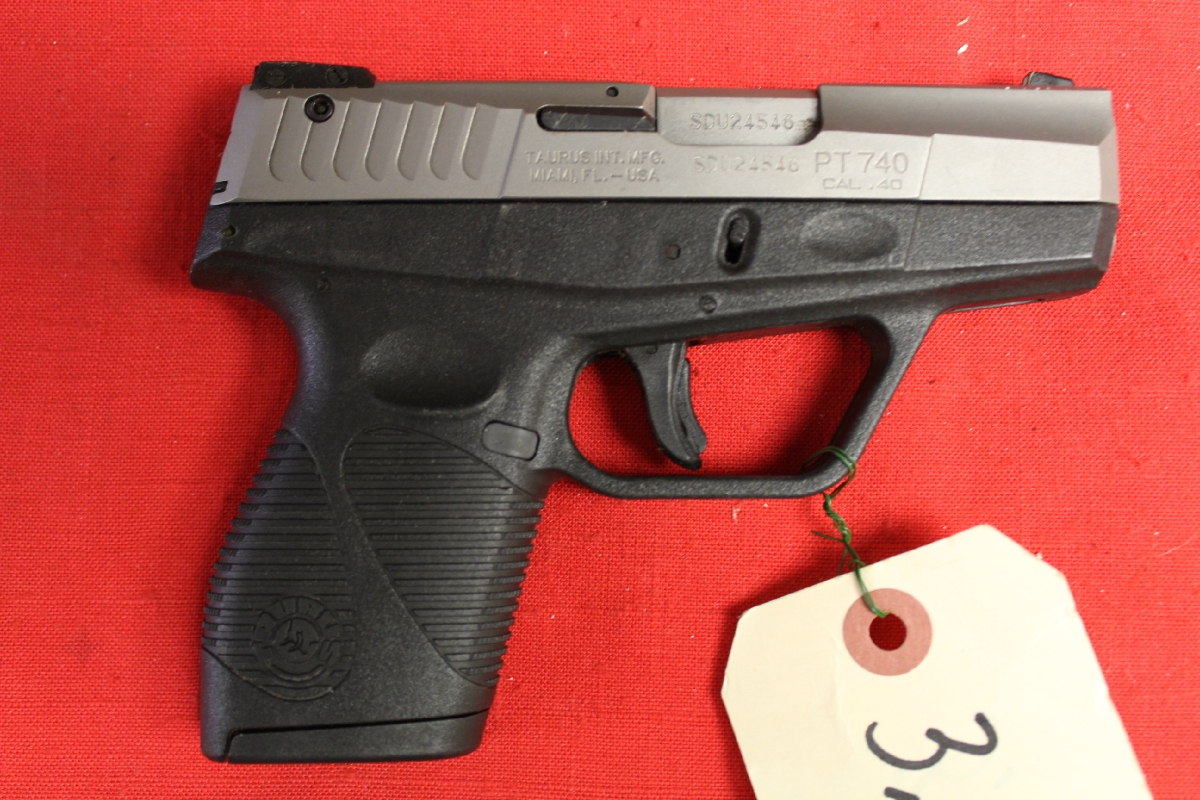 Taurus Pt740 Stainless .40 S&W For Sale at GunAuction.com - 16446606