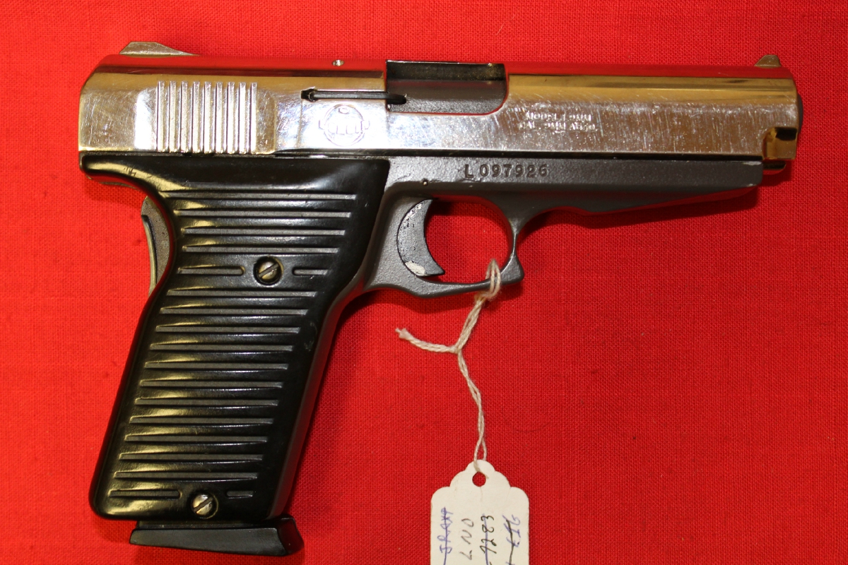 Lorcin L9mm Chrome 9mm Luger For Sale at GunAuction.com - 16465265