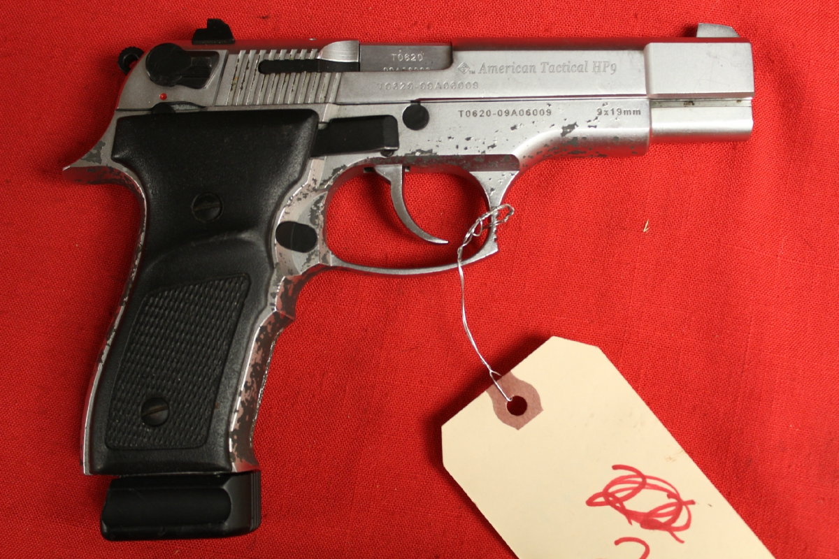 American Tactical Model HP9 Stainless 20 Round