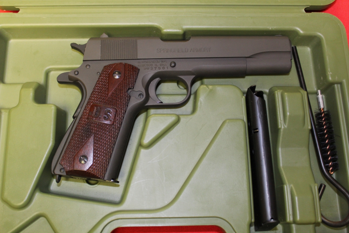 Springfield 1911 A-1 Gi Mil Spec .45 Acp For Sale at GunAuction.com ...