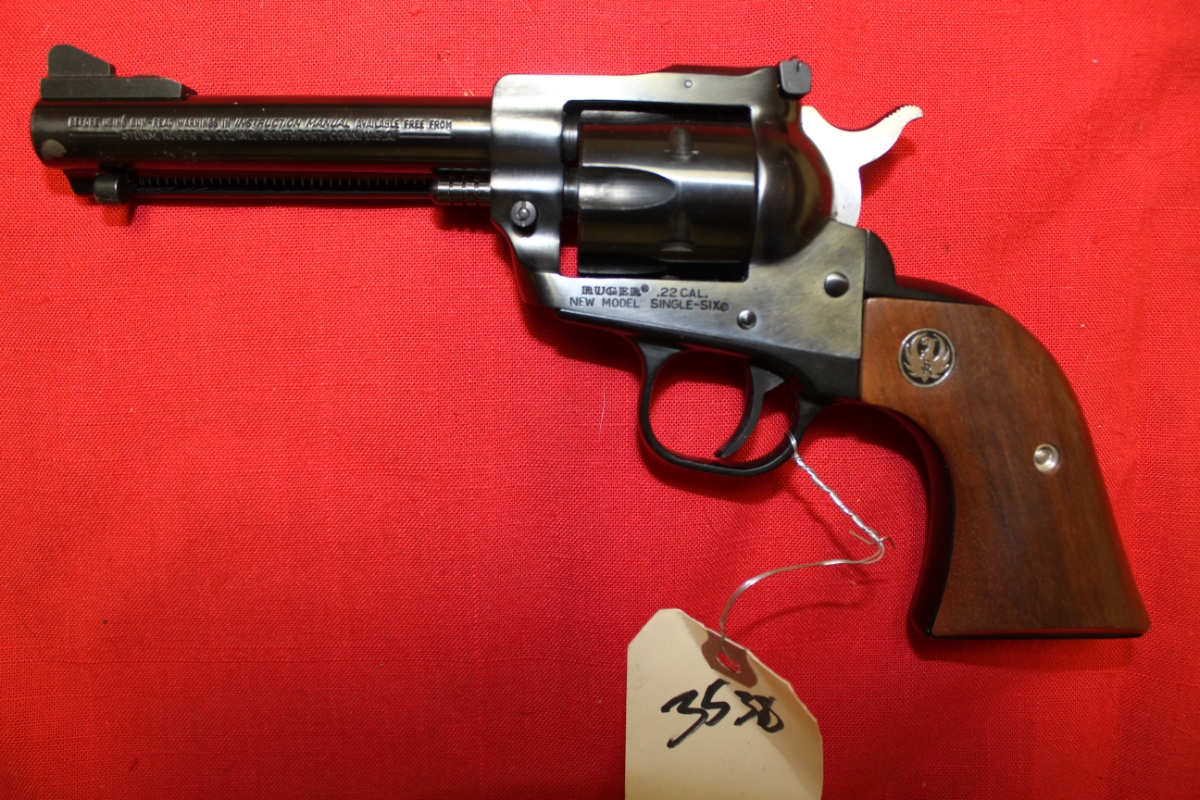 Ruger Single Six New Model .22 Lr For Sale at GunAuction.com - 16876949