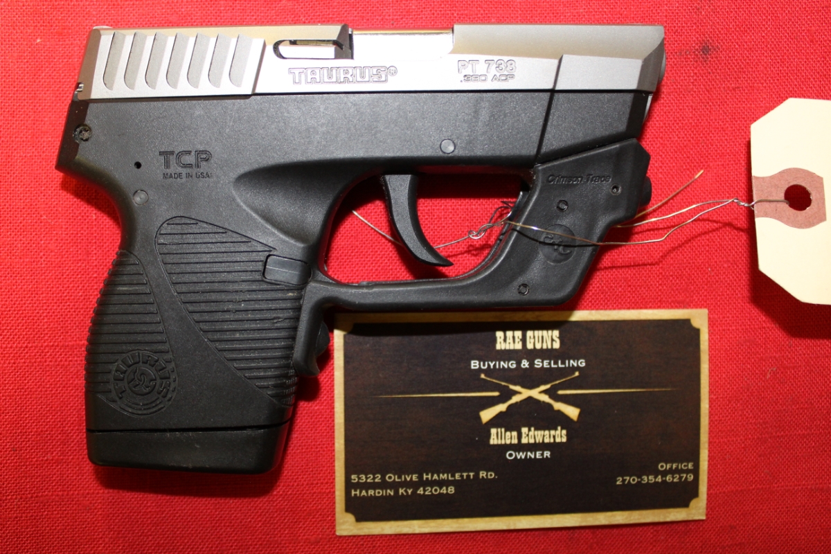 Taurus PT738 Stainless Crimson Trace Laser