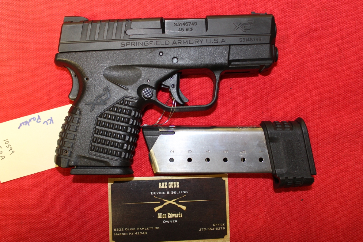 Springfield Armory Xds 45 Compact .45 Acp For Sale at GunAuction.com ...