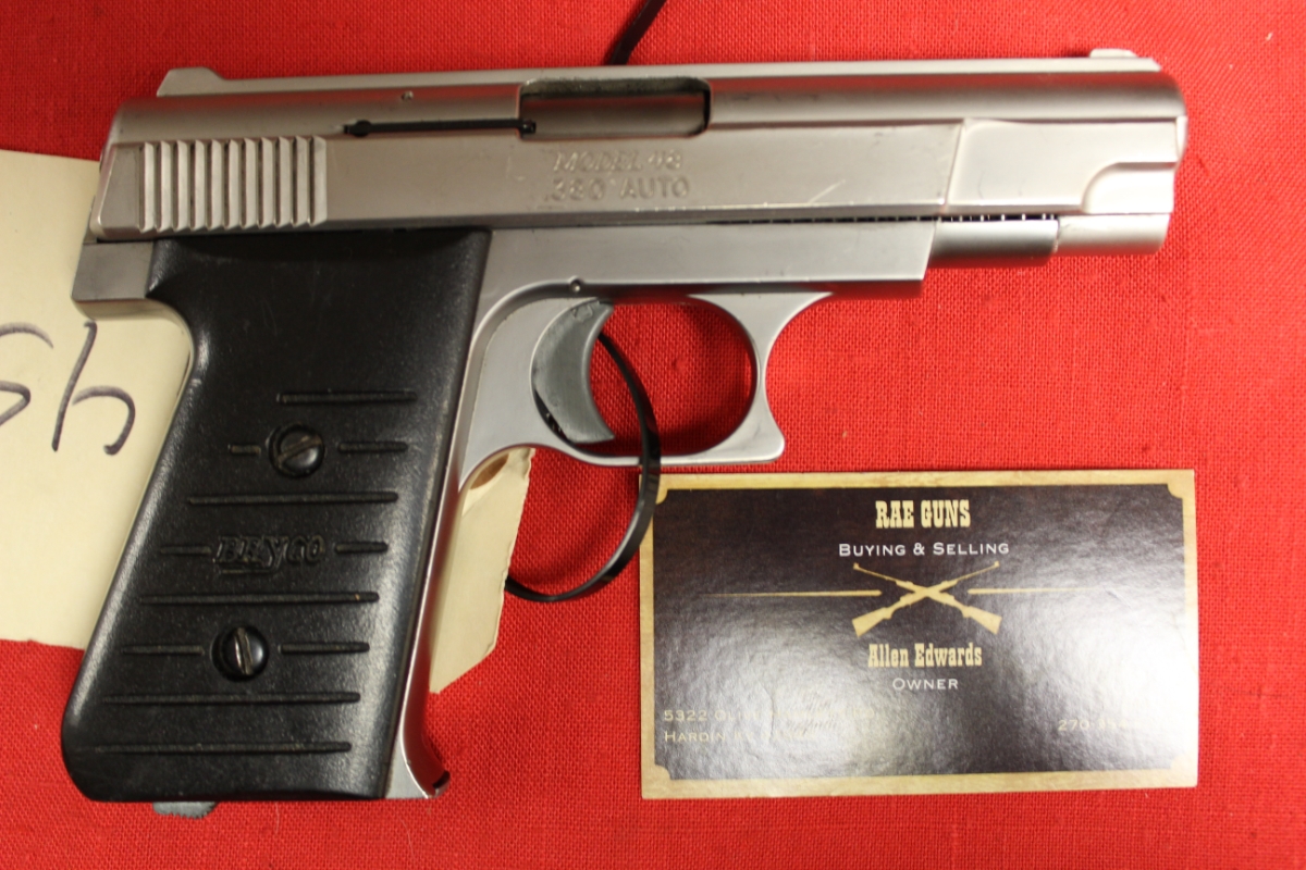 Jennings 48 Satin Nickel .380 Acp For Sale at GunAuction.com - 16929720