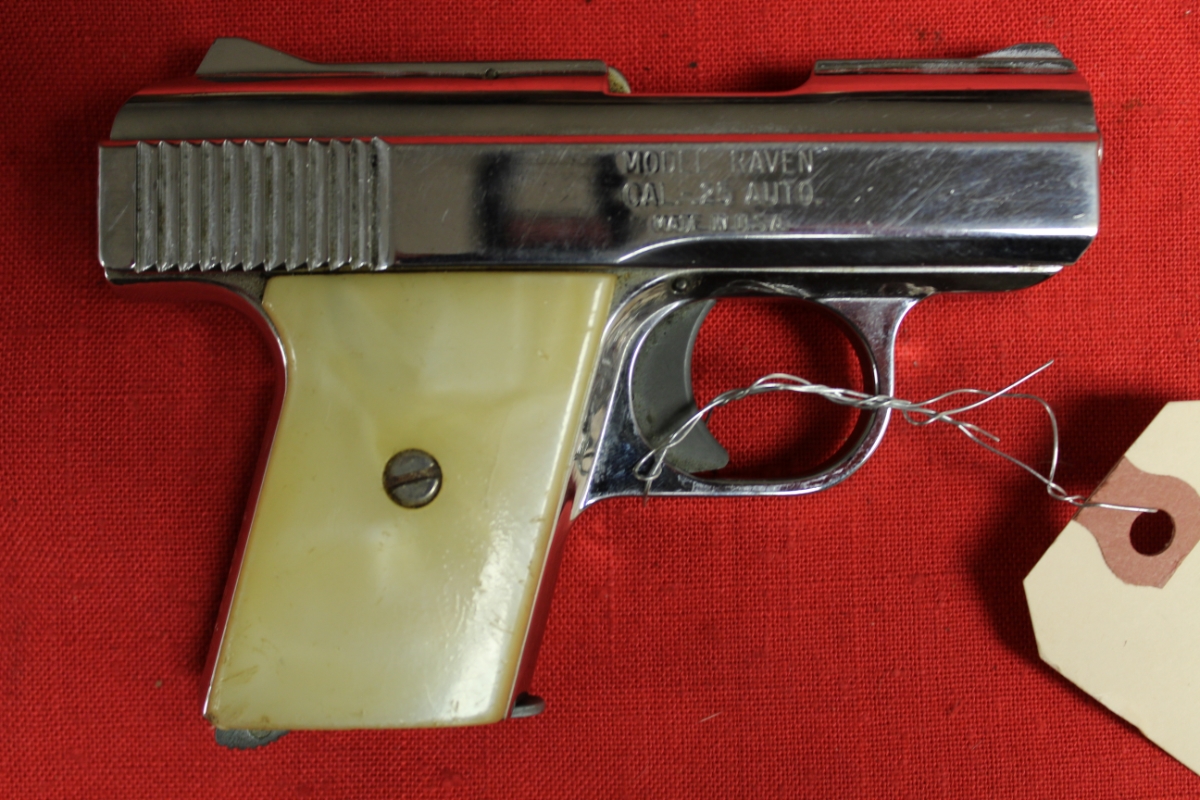 Phoenix Arms Raven Nickel .25 Acp For Sale at GunAuction.com - 16947914