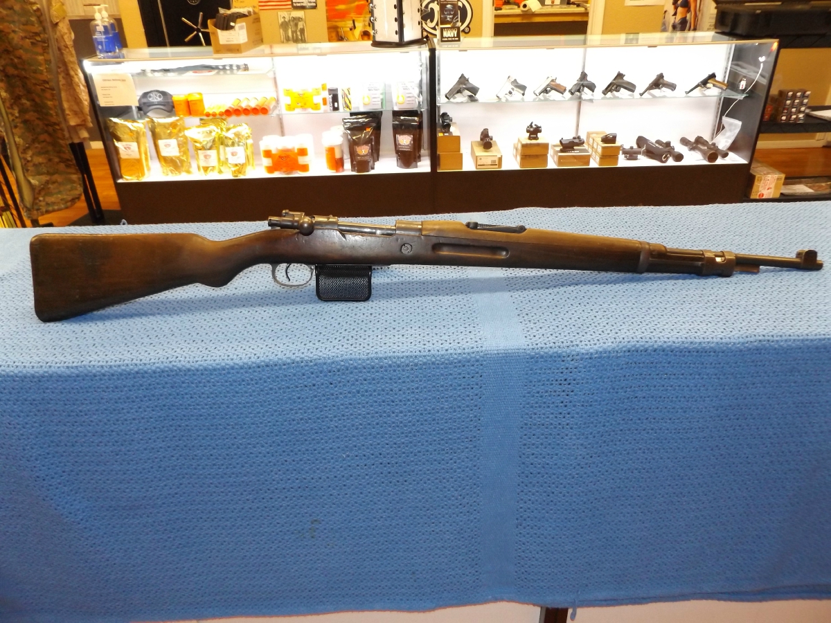 Spanish Mauser Airforce Mauser, Model M43 24" Barrel (2882-0817) 8mm ...