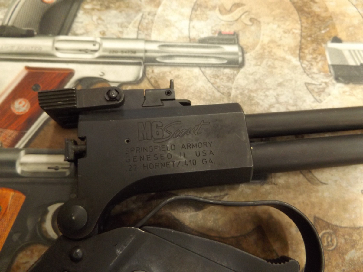 Springfield M6 Scout 22Hornet/410ga (8062-1122) .22 Hornet 17260399 ...