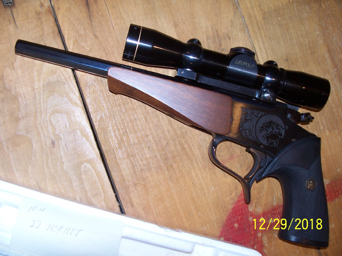 Thompson Center Arms Thompson Center Contender 3 Barrel Set, W/Leupold ...