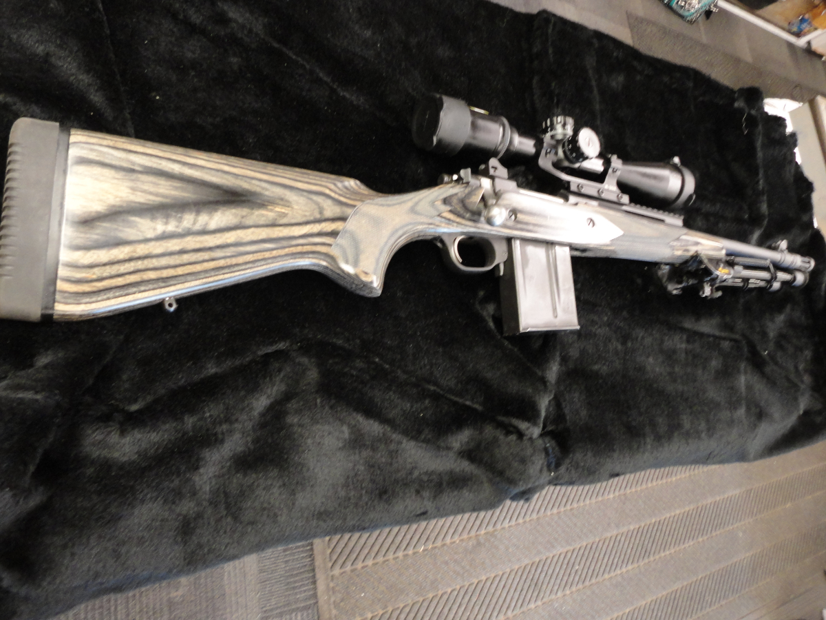 Ruger Gunsite Scout 308 Win, Nikon M-308 Scope .308 Win. For Sale at ...