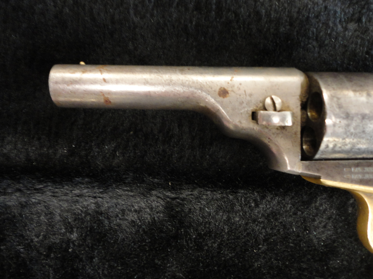 Colt Pocket Navy Conversion Revolver W/ Matching Serial #`S, .31 Cal ...