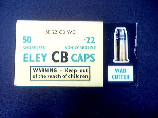 Eley 22 Cb Cap Wad Cutter Box - Price Lowered .22 Lr For Sale at ...