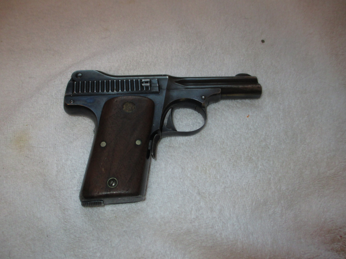 Smith & Wesson 35 Auto (Model 1913) Pistol - Blue Finish .35 S&W Auto ...