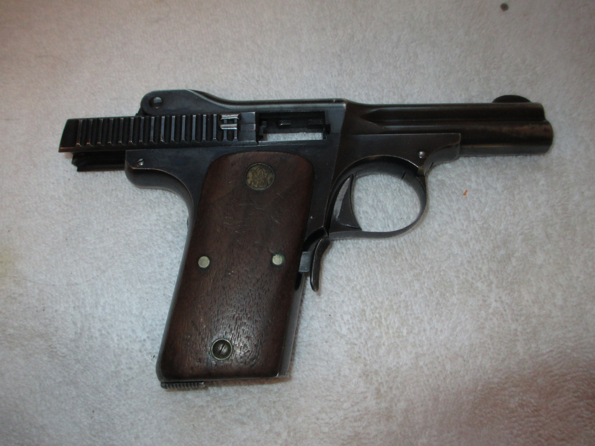Smith & Wesson 35 Auto (Model 1913) Pistol - Blue Finish .35 S&W Auto ...