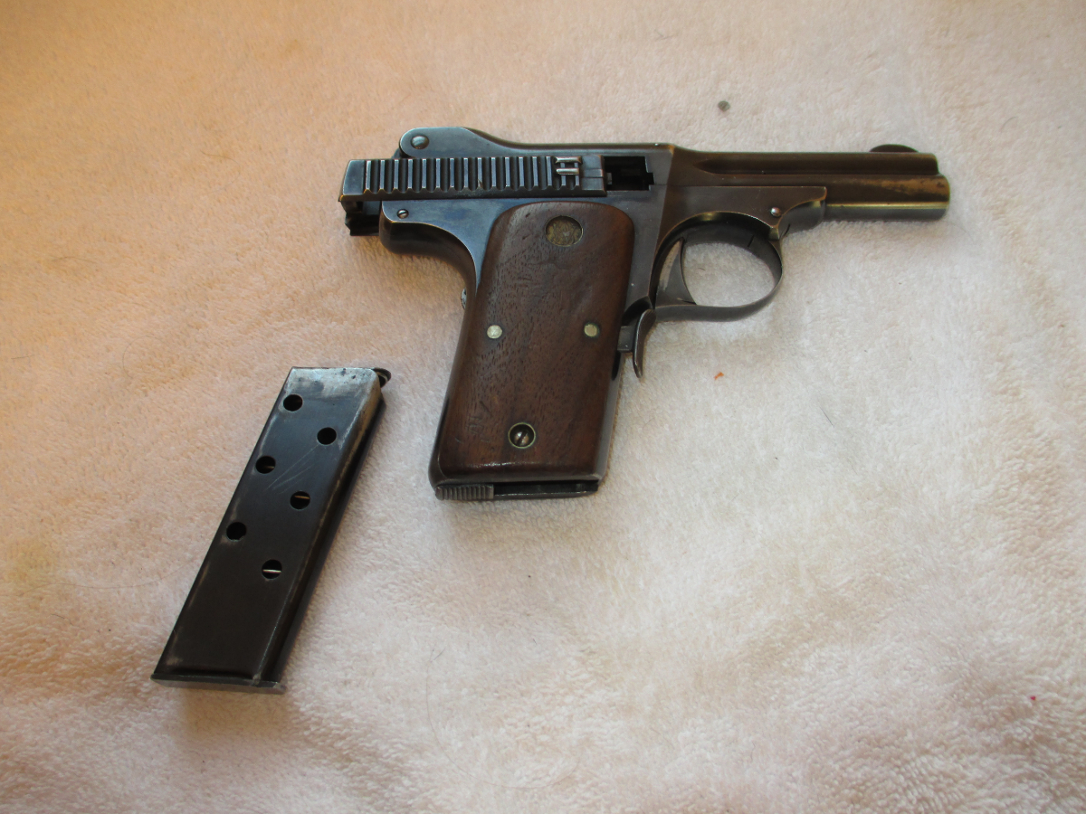 Smith & Wesson 35 Auto (Model 1913) Pistol - Blue Finish .35 S&W Auto ...