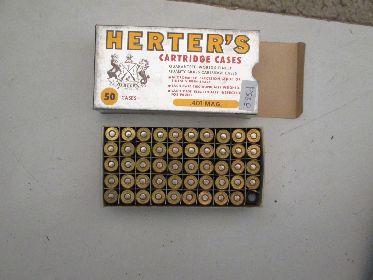 Full Box Of 50 Herter'S 401 Magnum .40 S&W For Sale at GunAuction.com ...