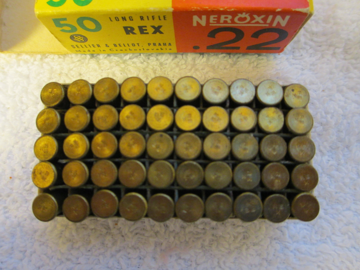 Full Box Of Sellier & Bellot Rex Neroxin .22lr For Sale at GunAuction ...