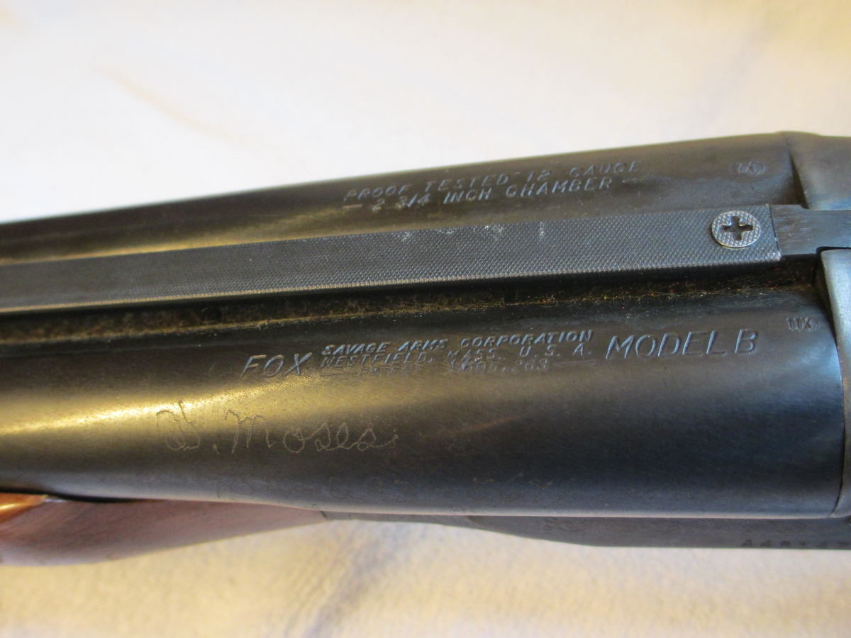Savage Arms Fox Model B 12 Ga For Sale at GunAuction.com - 16658751