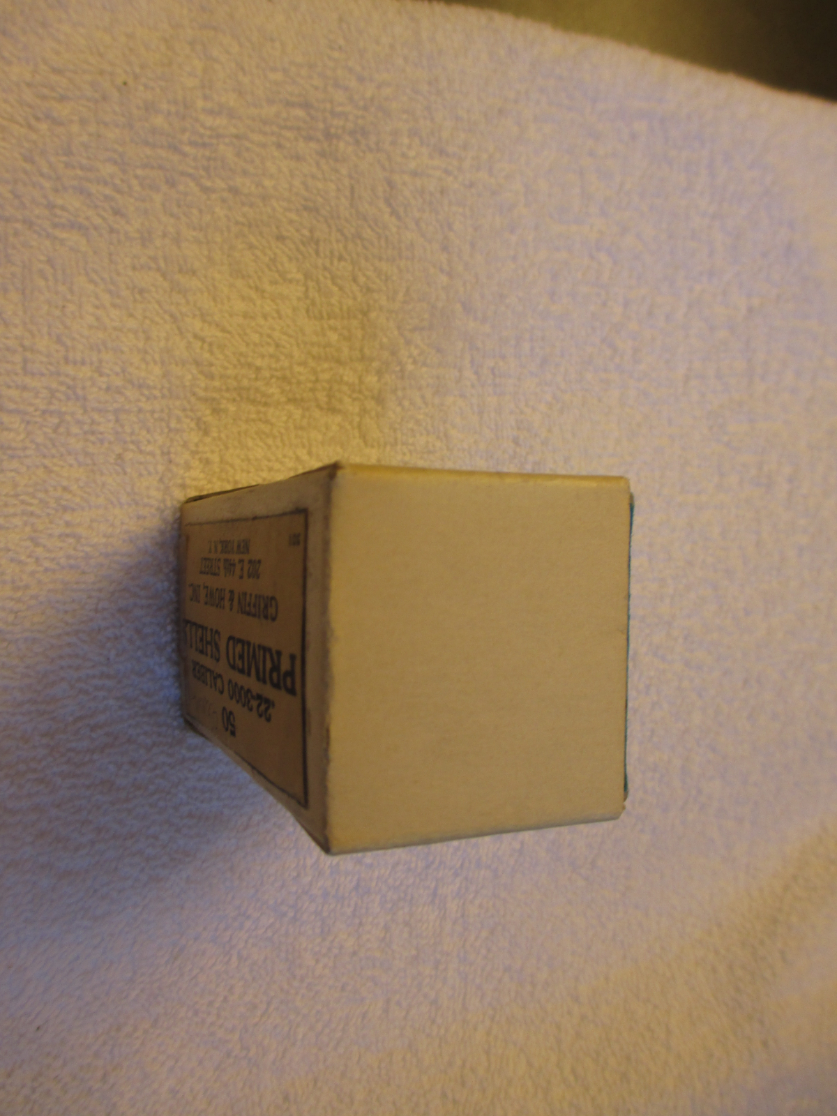 Griffin & Howe FULL BOX (50) NPE (NEW PRIMED EMPTY) 22-3000 G&H BRASS ...