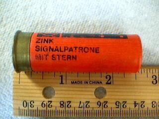 12 Gauge German - AUSTRIAN STAR Signal Flare Shell