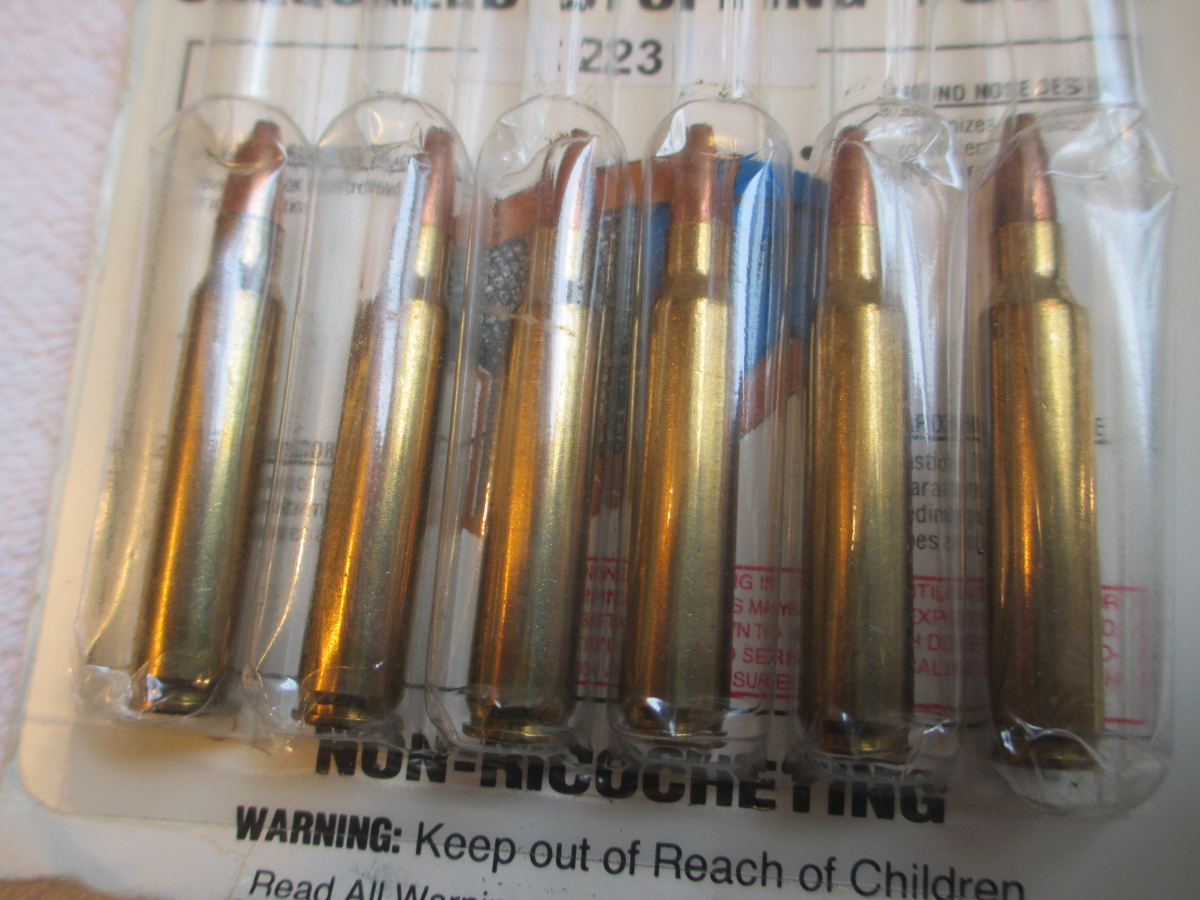 GLASER BLISTER PACK (6 ROUNDS) SAFETY SLUGS (BLUE) - .223 Rem. 17271506 - GunAuction.com