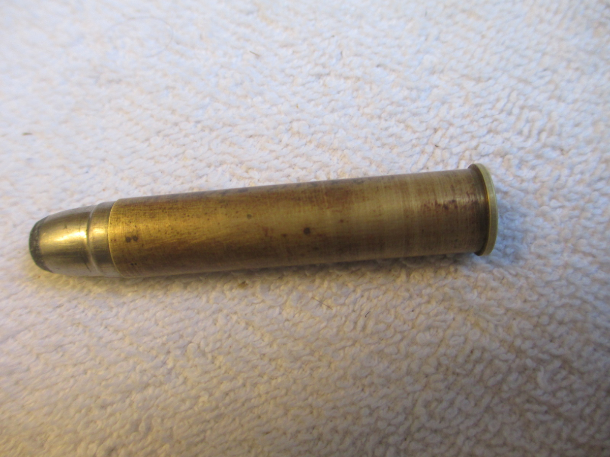 ONE ROUND OF THIS UNUSUAL AND UNIQUE CARTRIDGE - 11.2x51R 17274213 ...