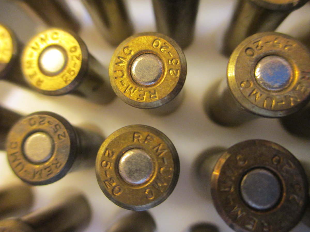 Remington Umc Lot Of 43 - 25-20 Winchester (Aka 25 Wcf) .25-20 Win. For ...