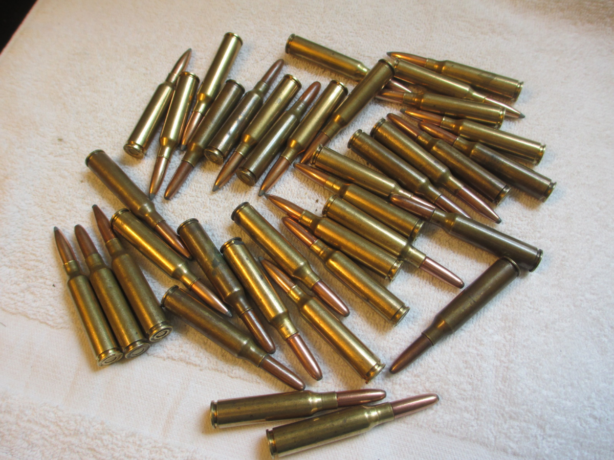 LOT OF 37 ROUNDS - 6.5X52mm ITALIAN MANNLICHER-CARCANO HUNTING AMMO ...