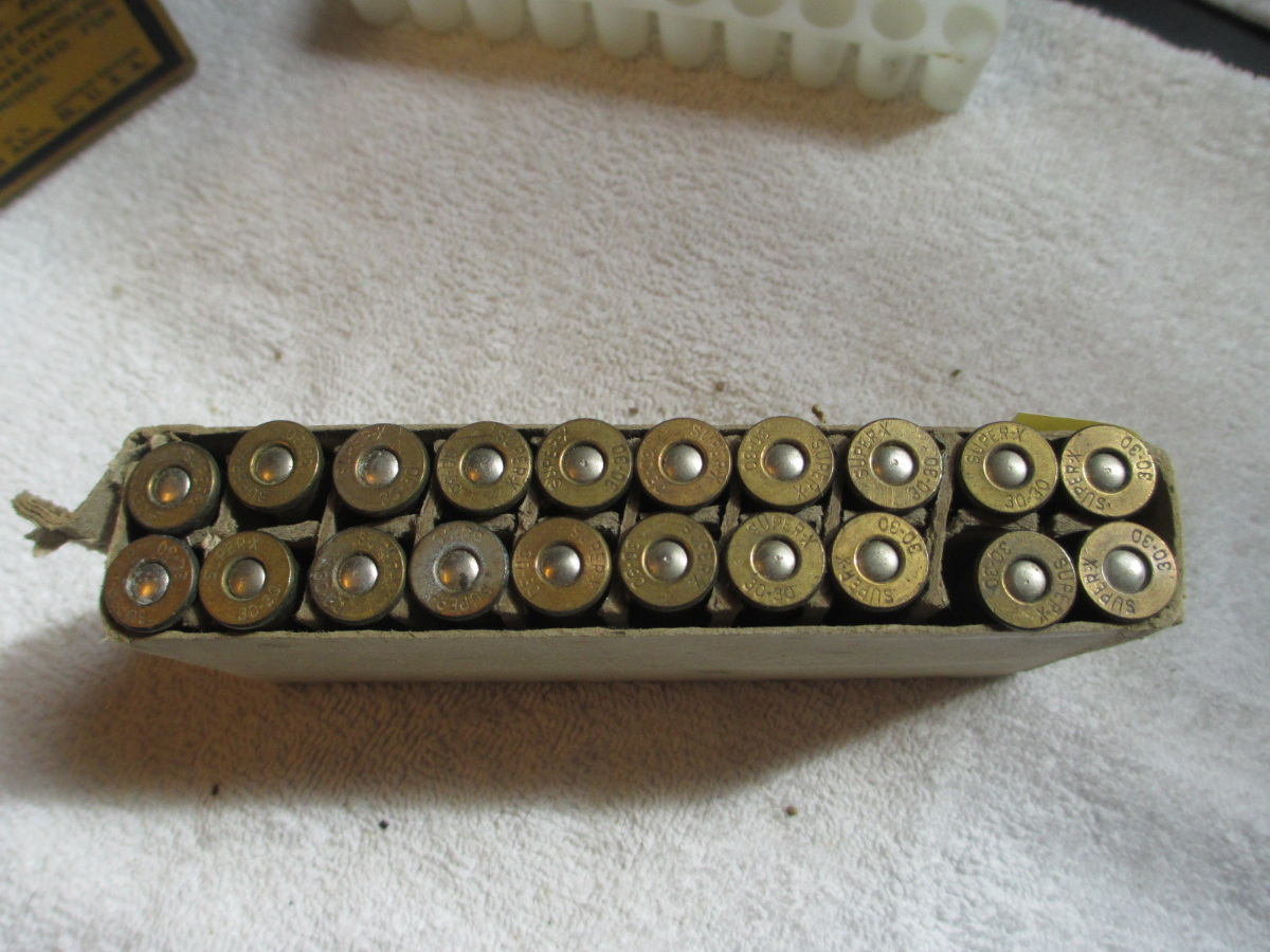 Western Cartridge Company - FULL (20 ROUNDS) VINTAGE BOX - 30-30 .30-30 ...