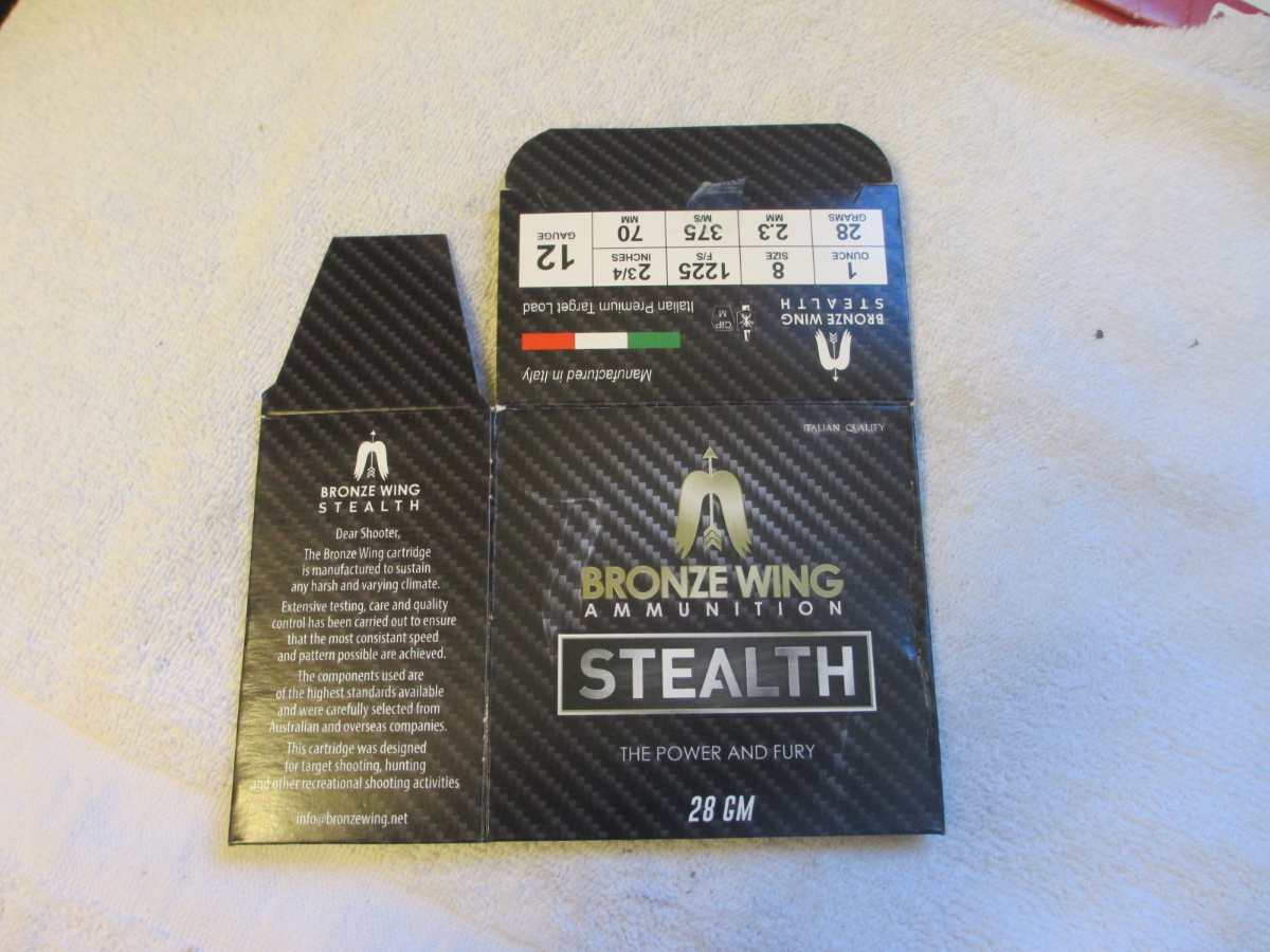 LOT OF 6 EMPTY SHOTSHELL BOXES - 12 GAUGE 17290328 - GunAuction.com