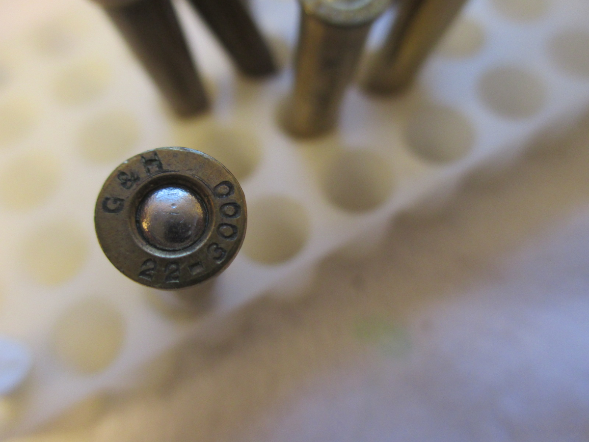 LOT OF 7 ROUNDS OF 22-3000 GRIFFIN & HOWE .22 LR 17304777 - GunAuction.com